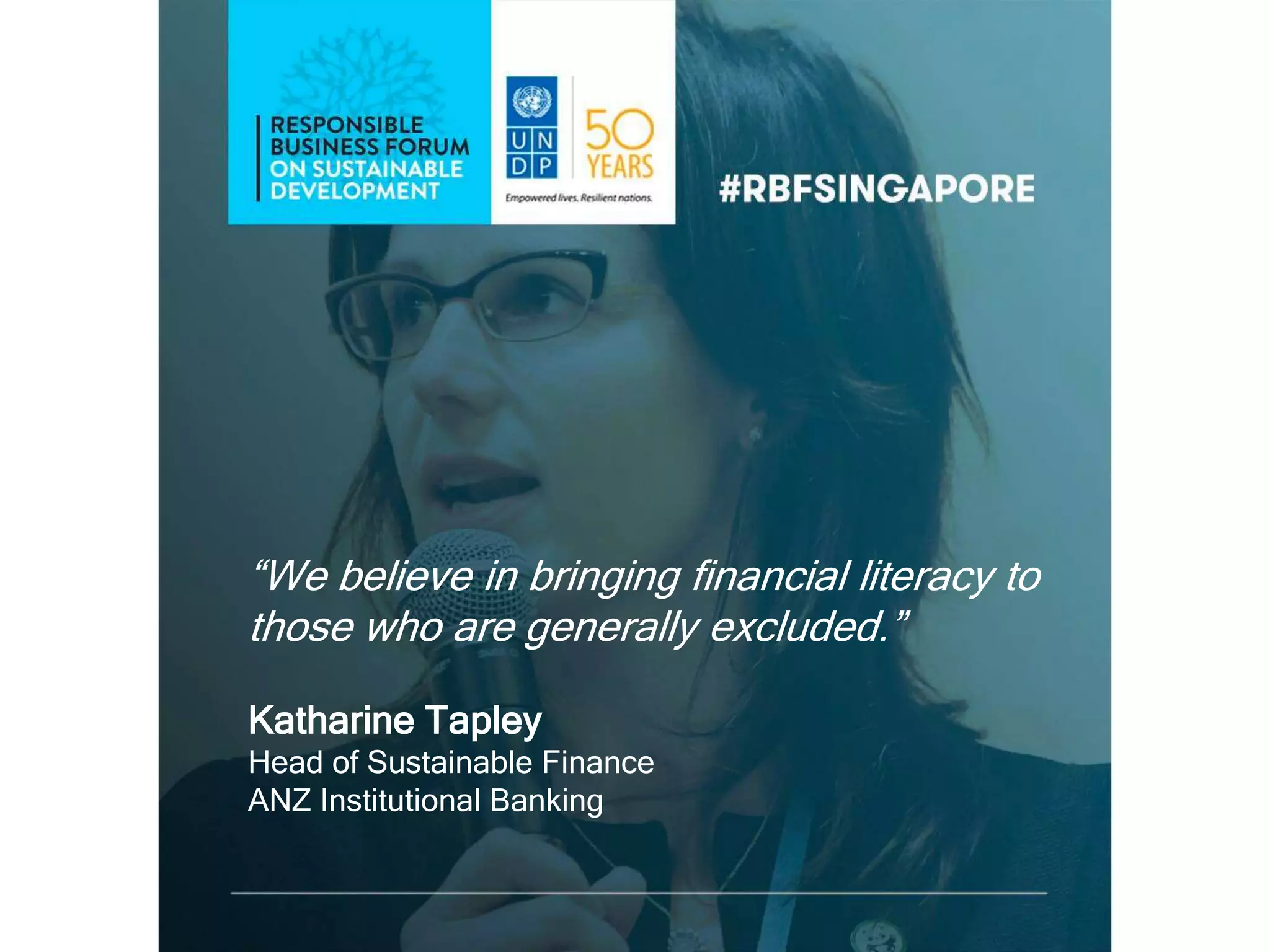 Catch up on the best quotes from RBF Singapore | PPT