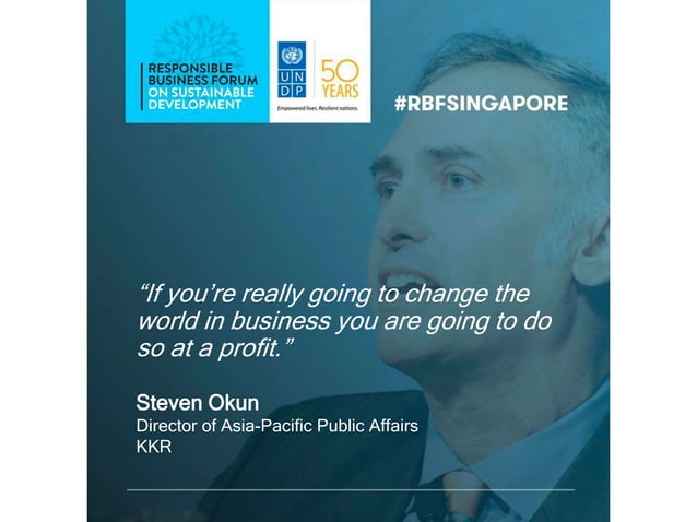Catch up on the best quotes from RBF Singapore | PPT