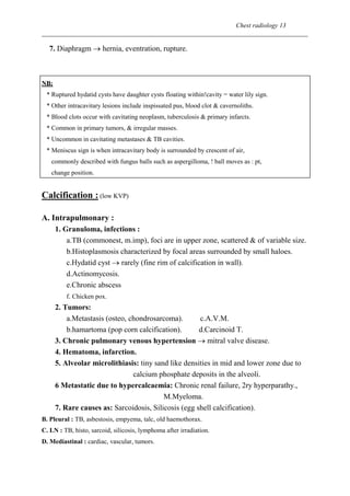 Master radiology notes chest | PDF | Lung and Respiratory Health ...
