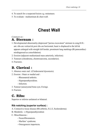 Master radiology notes chest | PDF