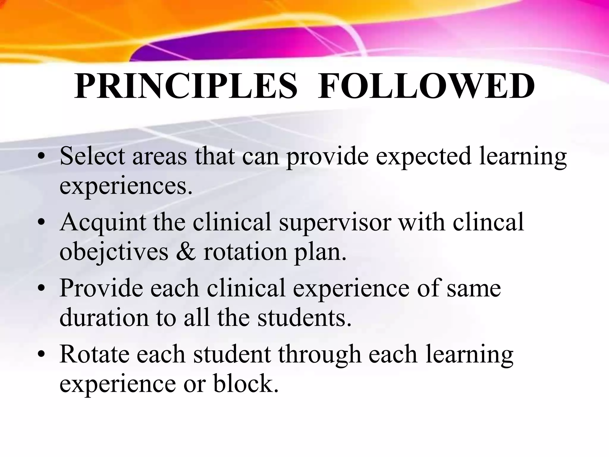 Master rotation and clinical rotation plan | PDF