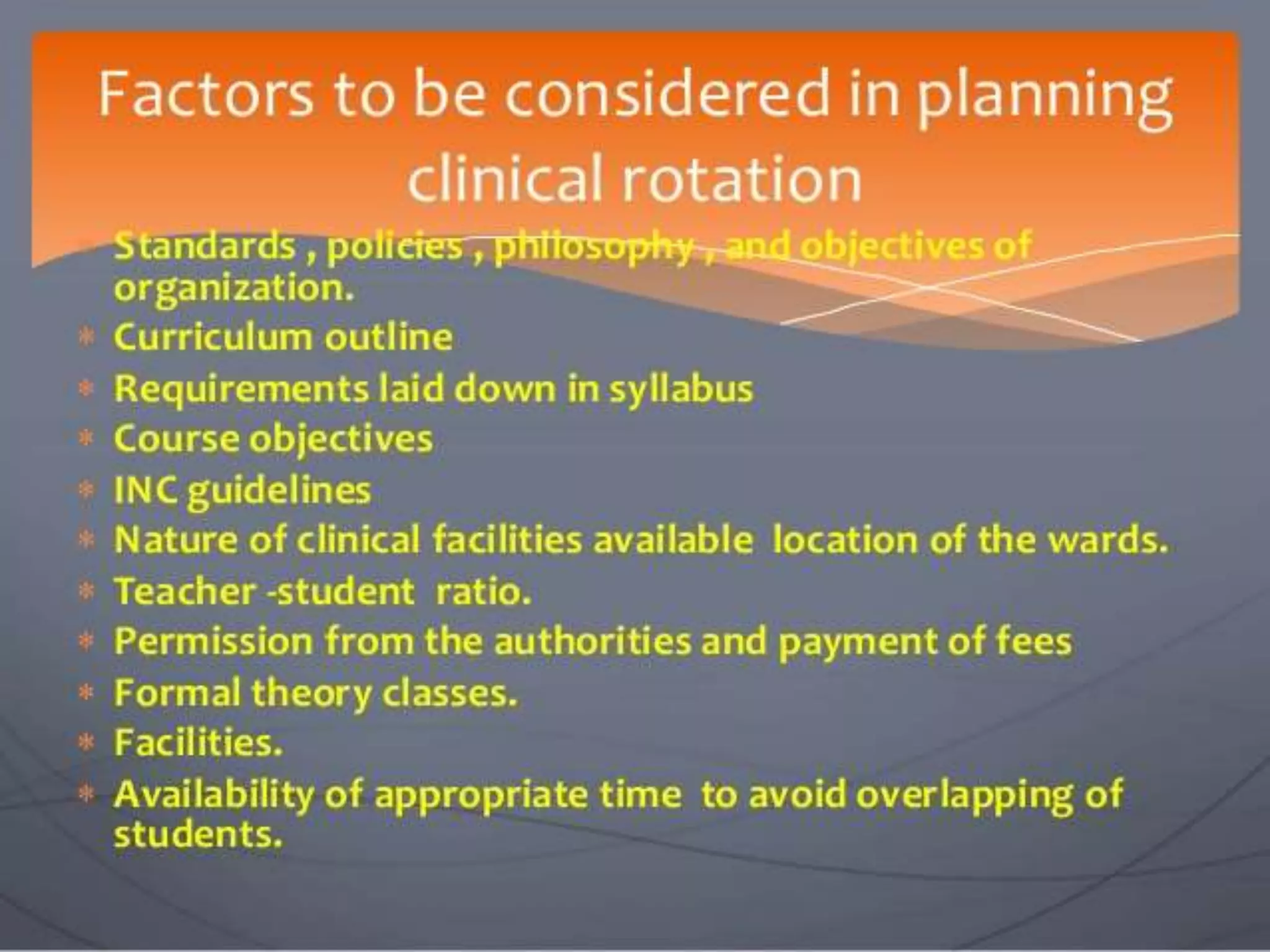 Master rotation and clinical rotation plan | PDF