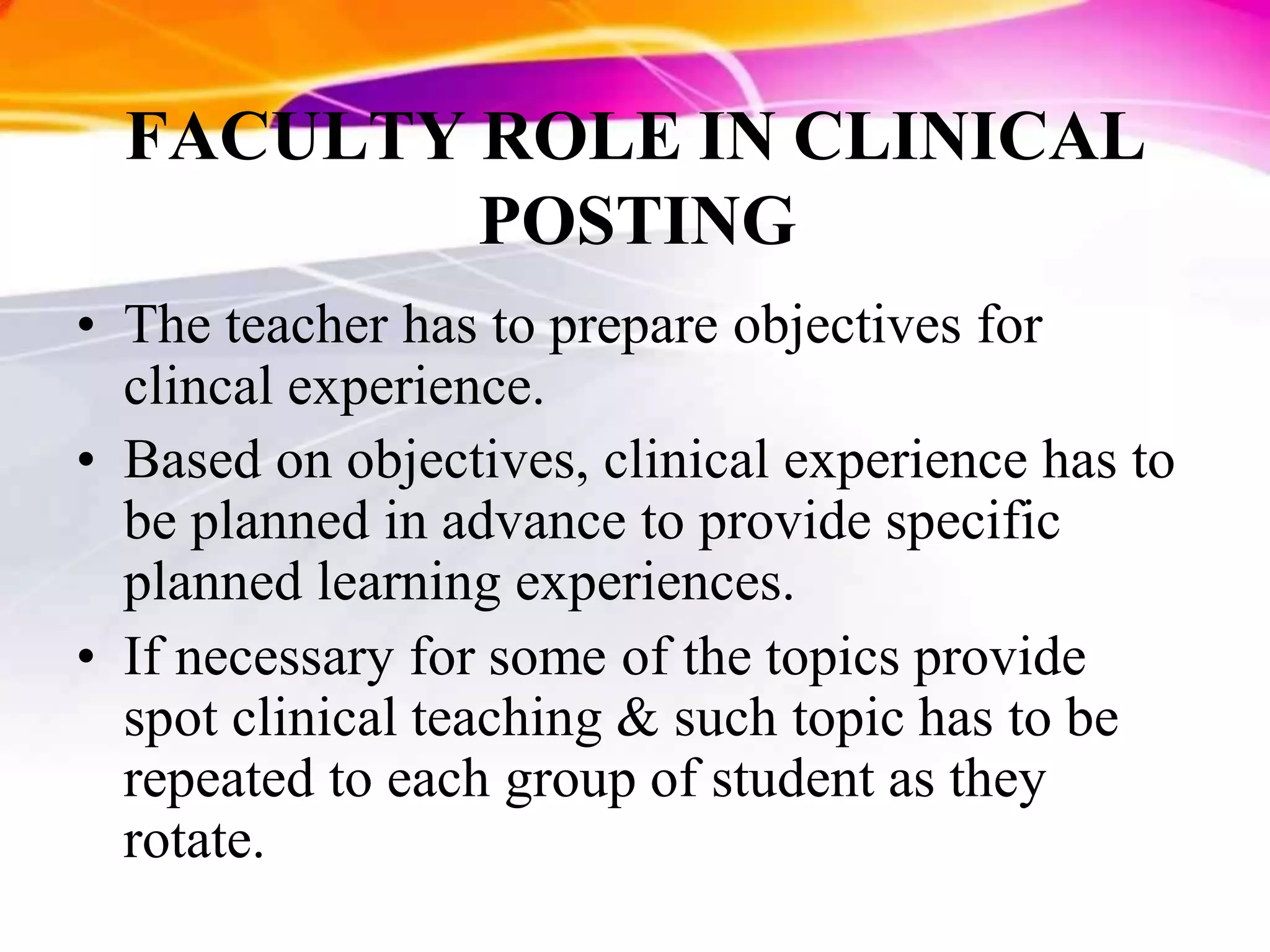 Master rotation and clinical rotation plan | PDF