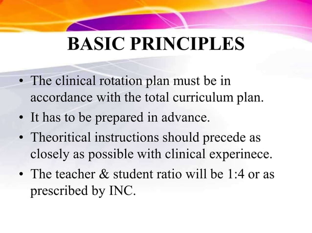 Master rotation and clinical rotation plan | PDF