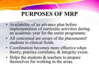 Master rotation and clinical rotation plan | PDF