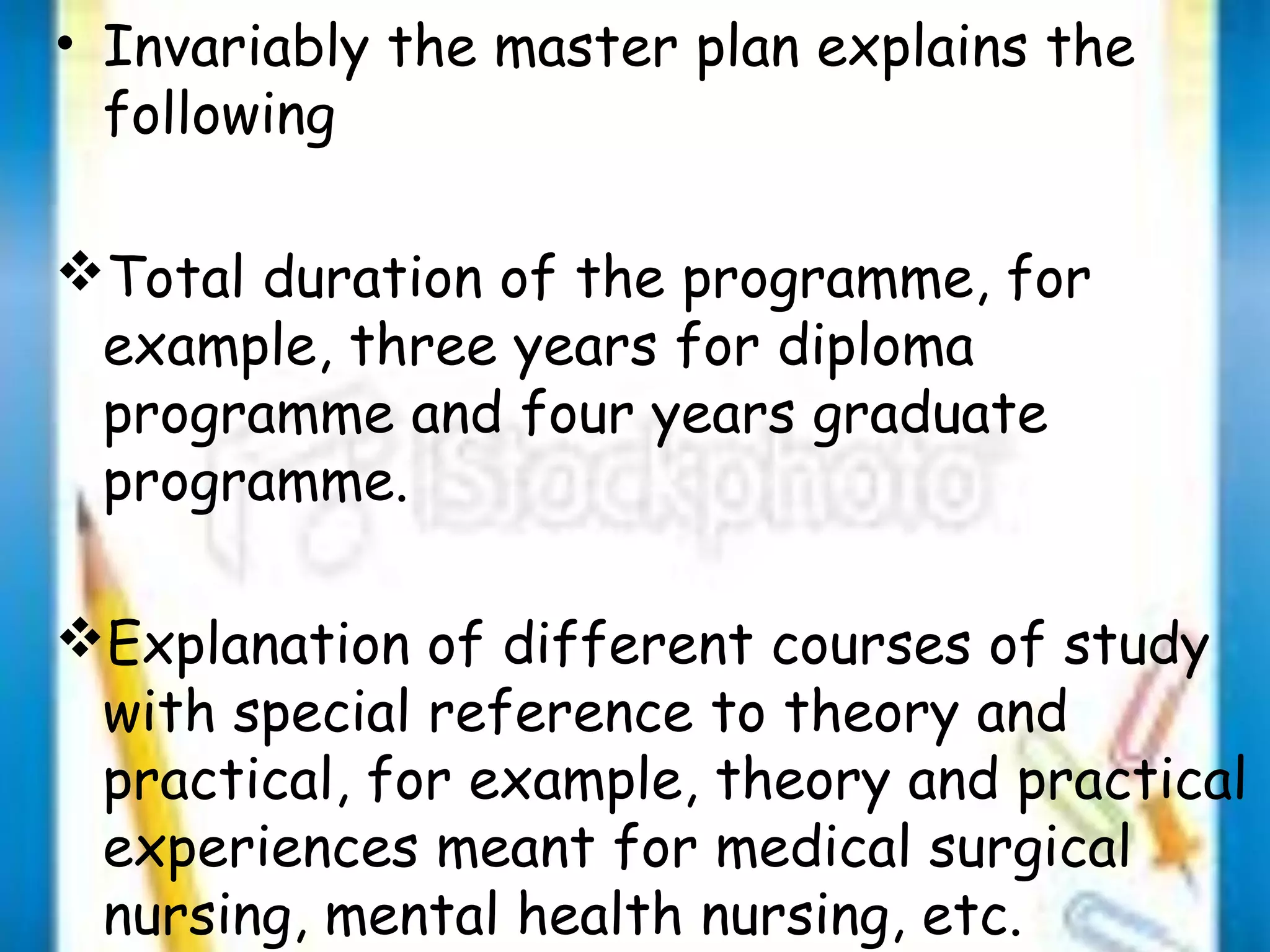 Master rotation plan | PPT