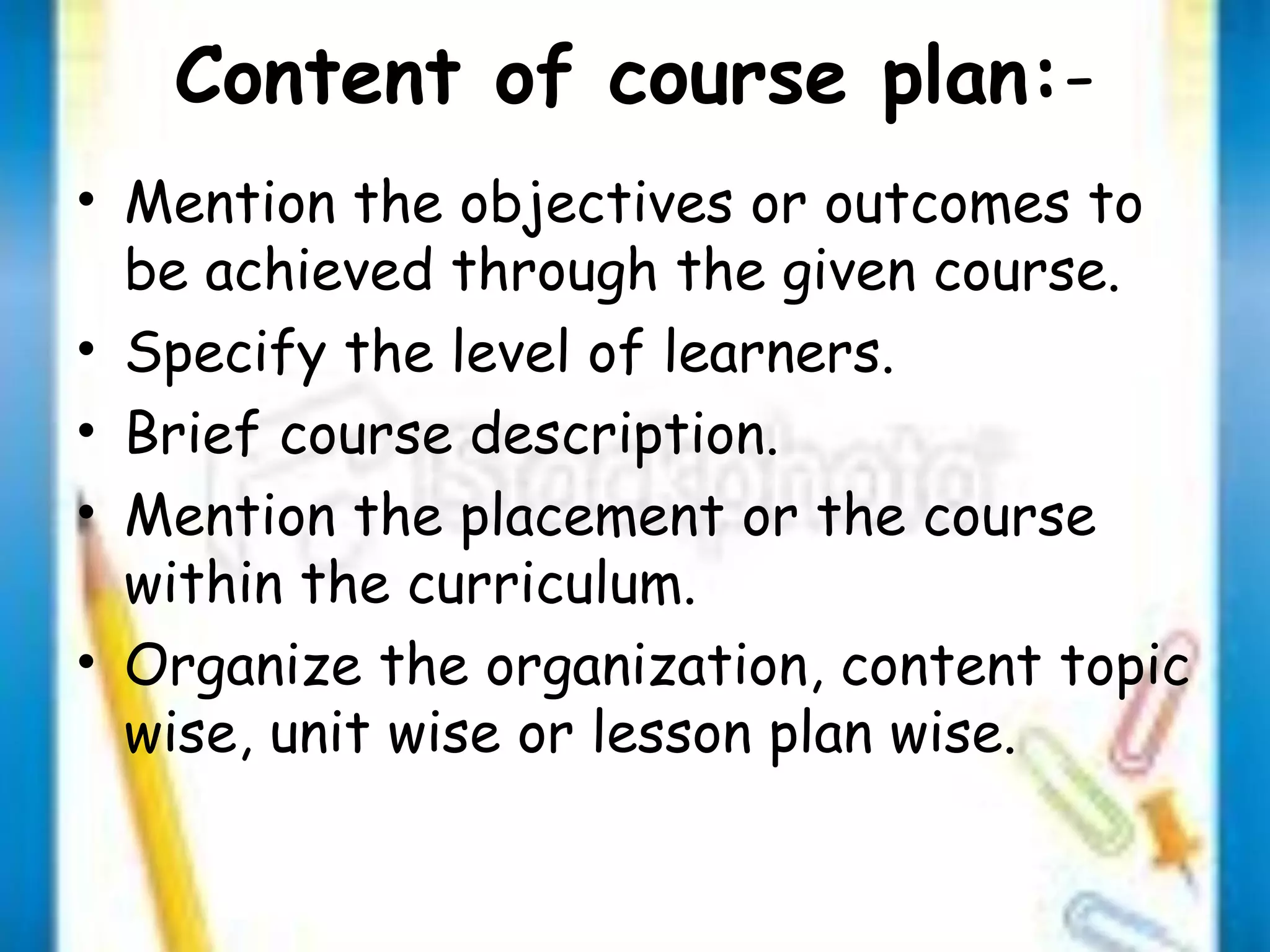 Master rotation plan | PPT