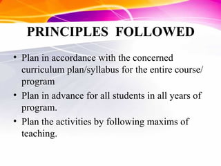 Master rotation plan | PPT