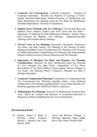 Masters accounting book list | PDF