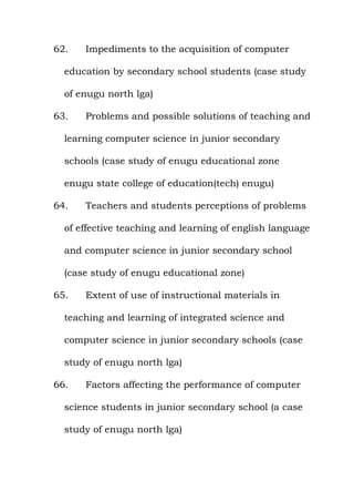 MASTERS COMPUTER SCIENCE EDUCATION PROJECT TOPICS AND MATERIALS.docx