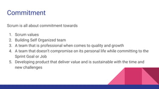 Master scrum through scrum values | PPT