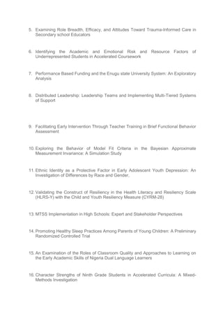 MASTERS EDUCATIONAL PSYCHOLOGY PROJECT TOPICS AND MATERIALS.docx