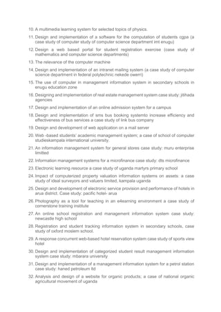 MASTERS EDUCATION COMPUTER SCIENCE PROJECT TOPICS AND MATERIALS.docx