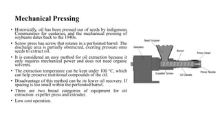 Heat Pre-Treatments of Oil Seeds and Different Oil Extraction ...