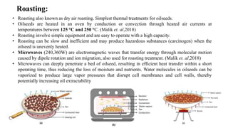 Heat Pre-Treatments of Oil Seeds and Different Oil Extraction ...