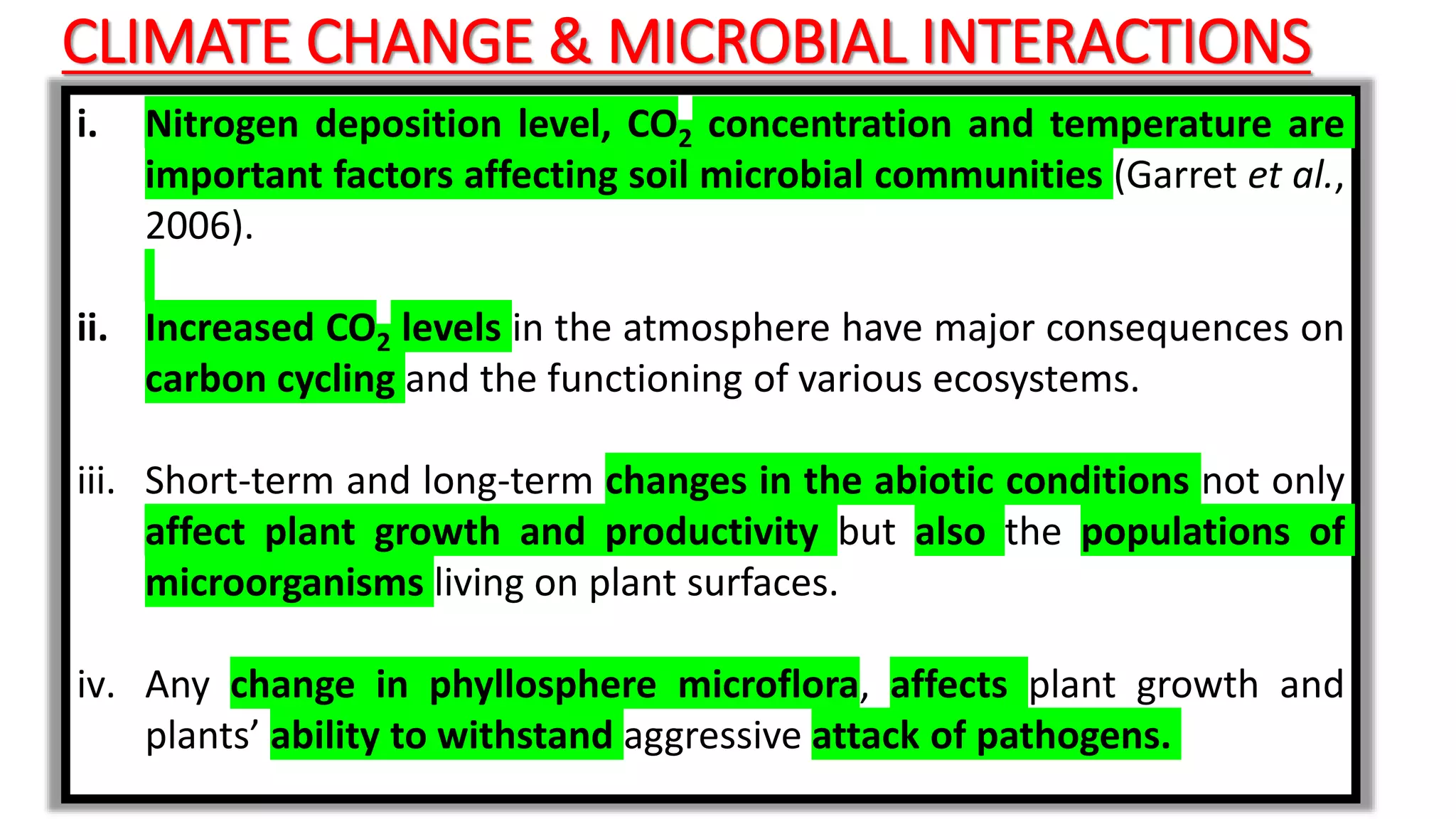 Environment Pathogen Interaction In Plant Diseases Ppt