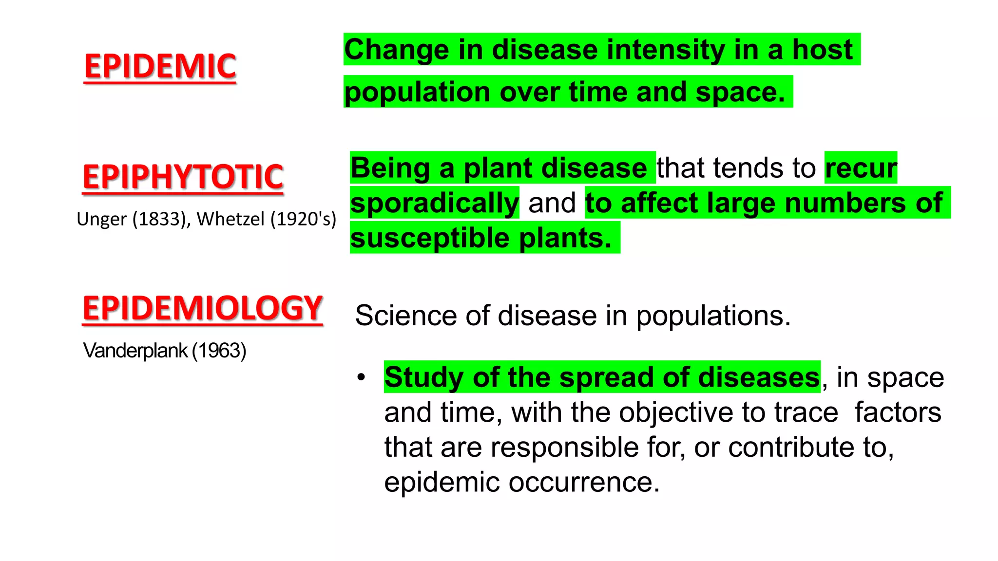 Environment-Pathogen Interaction in Plant Diseases | PPTX