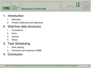 Wait-free data structures on embedded multi-core systems | PPT