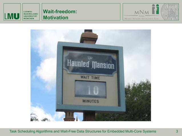 Wait-free data structures on embedded multi-core systems | PPT