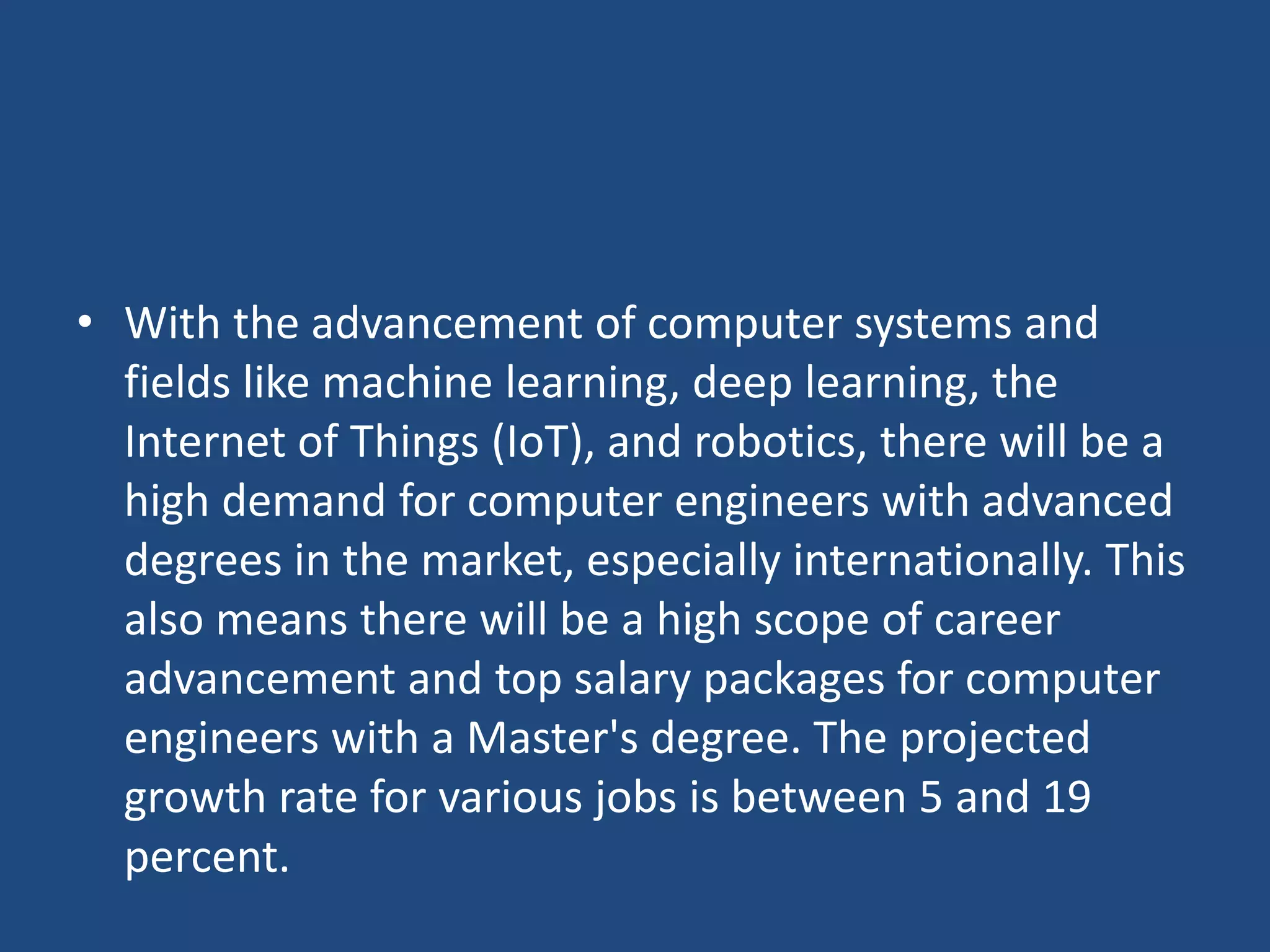 Masters in Computer Engineering - MITAOE | PPT