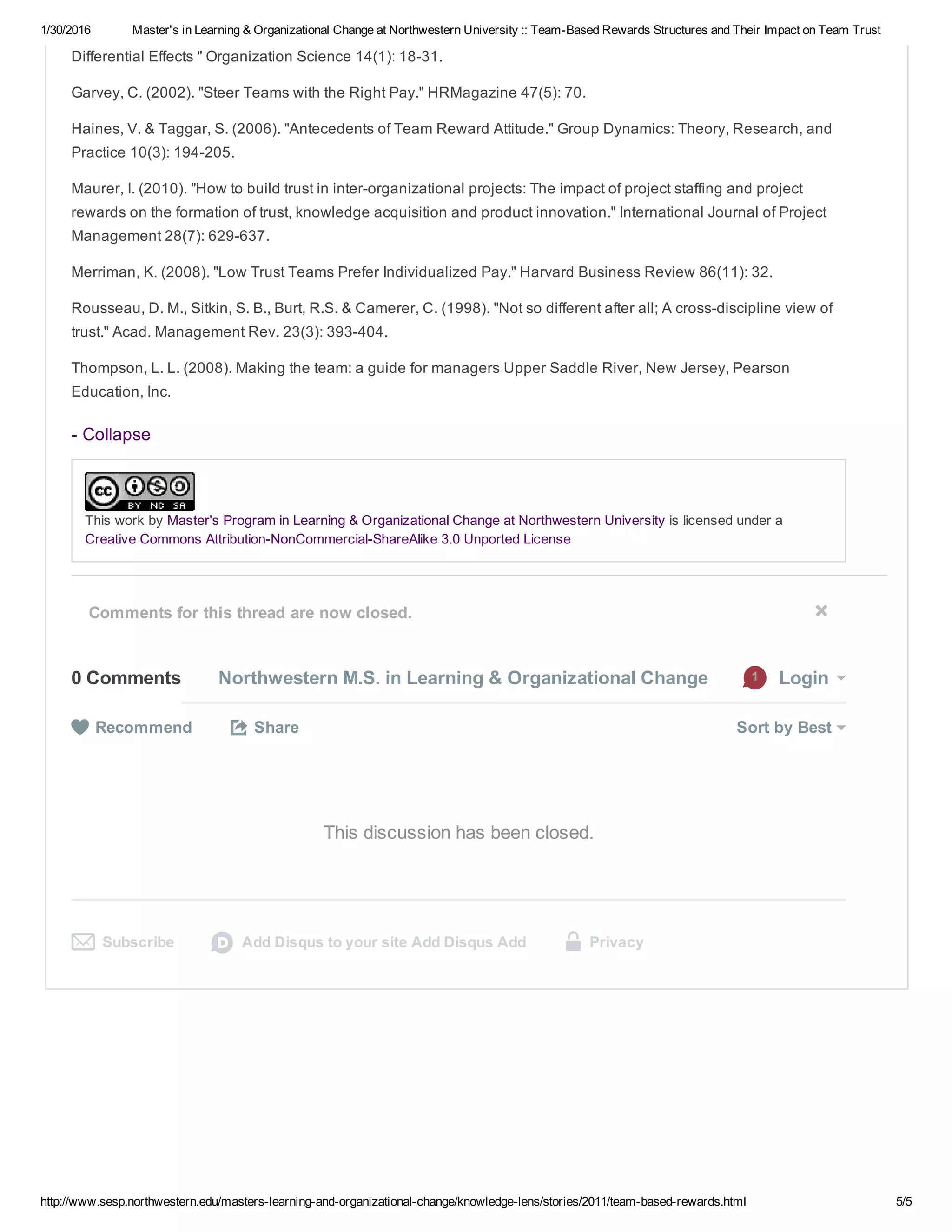 team-based rewards structures and their impact on team trust | PDF
