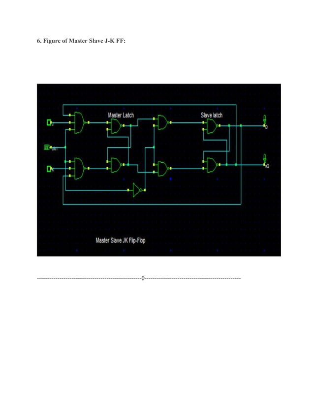 Master slave jk flip flop.pdf | Consumer Electronics | Technology & Computing