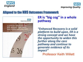 NHS England National Perspective – Enhanced Recovery | PPTX