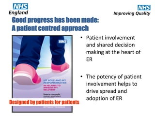 NHS England National Perspective – Enhanced Recovery | PPTX