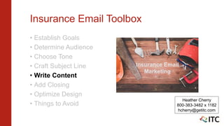 How to Write the Perfect Insurance Email | PPTX