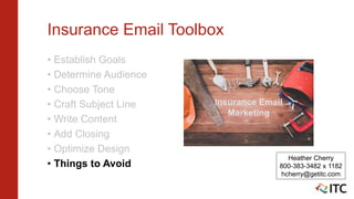 How to Write the Perfect Insurance Email | PPT