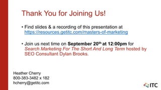 Using the 5 Ws to Create a Successful Email Marketing Strategy | PPT