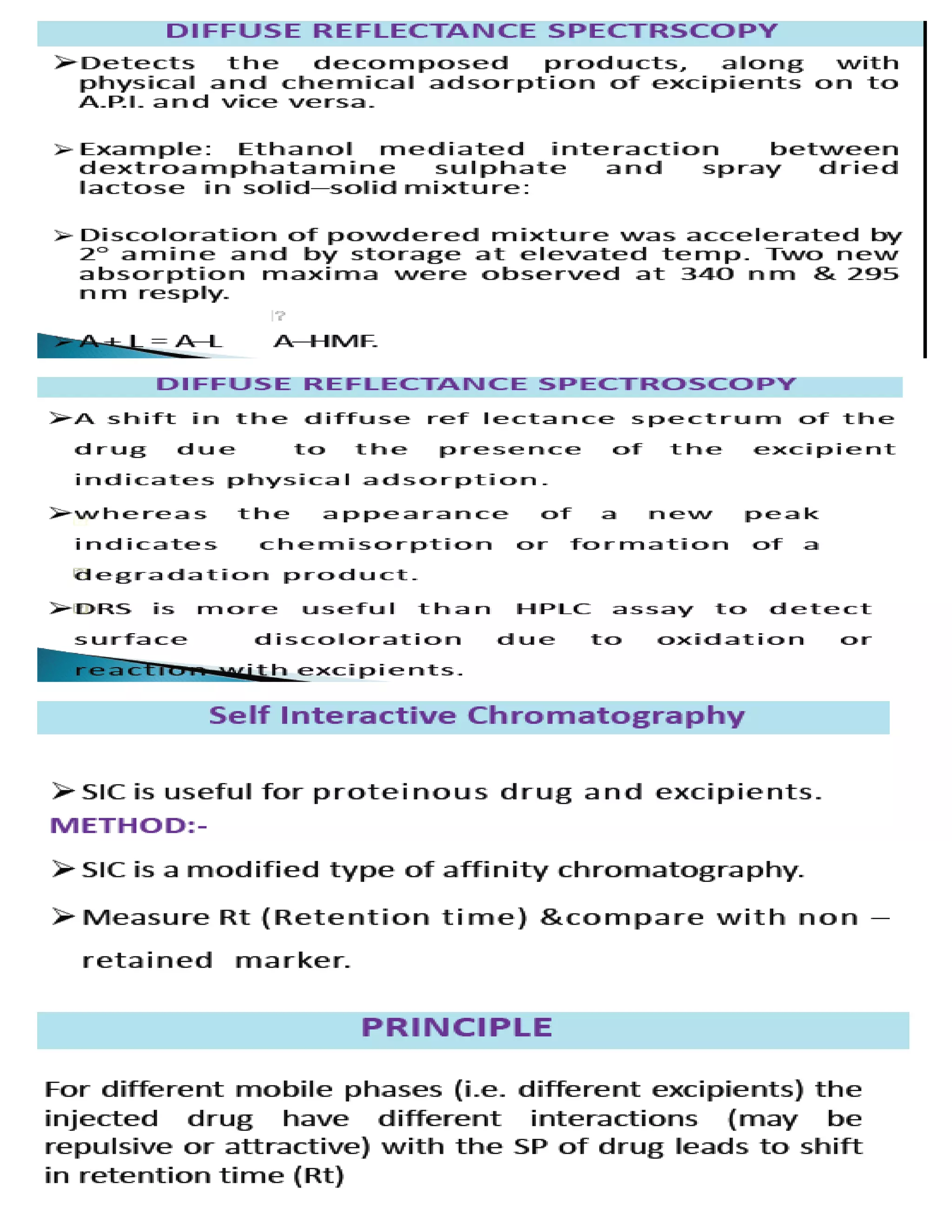 PREFORMULATION CONCEPTS AND OPTIMIZATION IN PHARMACEUTICAL FORMULATION ...