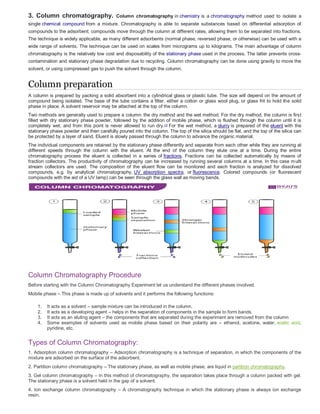 CHROMATOGRAPHY AND ITS TYPES | PDF | Chemistry | Science