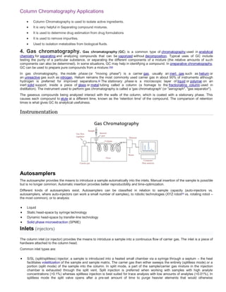 CHROMATOGRAPHY AND ITS TYPES | PDF