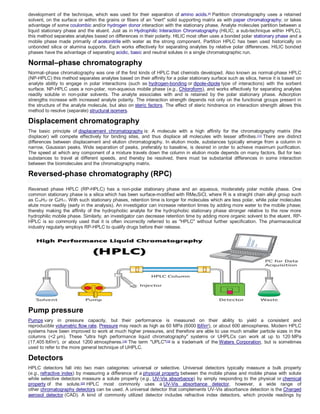 CHROMATOGRAPHY AND ITS TYPES | PDF | Chemistry | Science