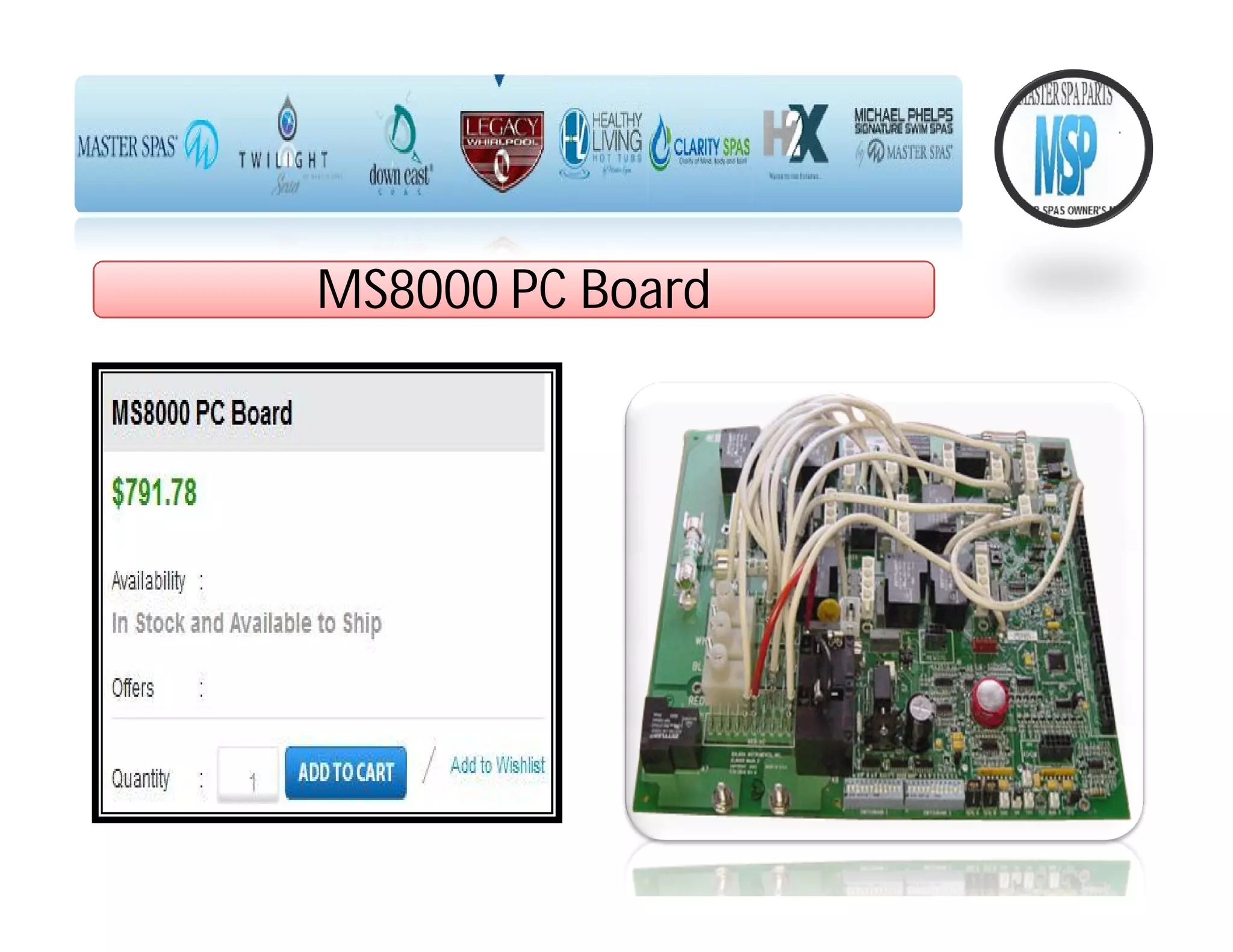 Master spa circuit boards | PDF