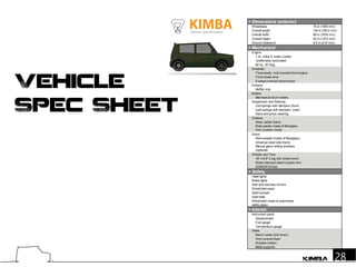 Kimba Vehicle Design | PPT