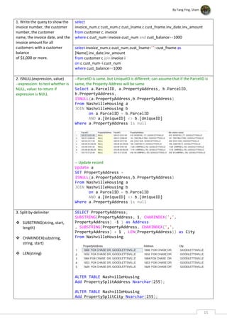 sql ppt for students who preparing for sql | PDF