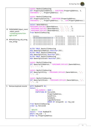 sql ppt for students who preparing for sql | PDF