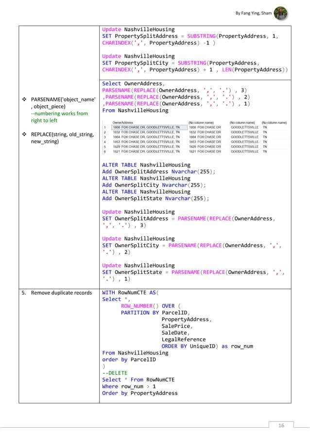 sql ppt for students who preparing for sql | PDF