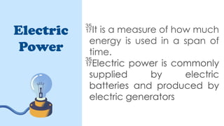 Current, Resistance, Voltage and Electric Power.pptx