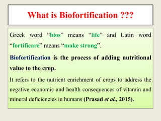 biofortification | PPTX