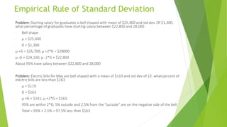 Master statistics 1#10 Empirical Rule of Standard Deviation | PPTX
