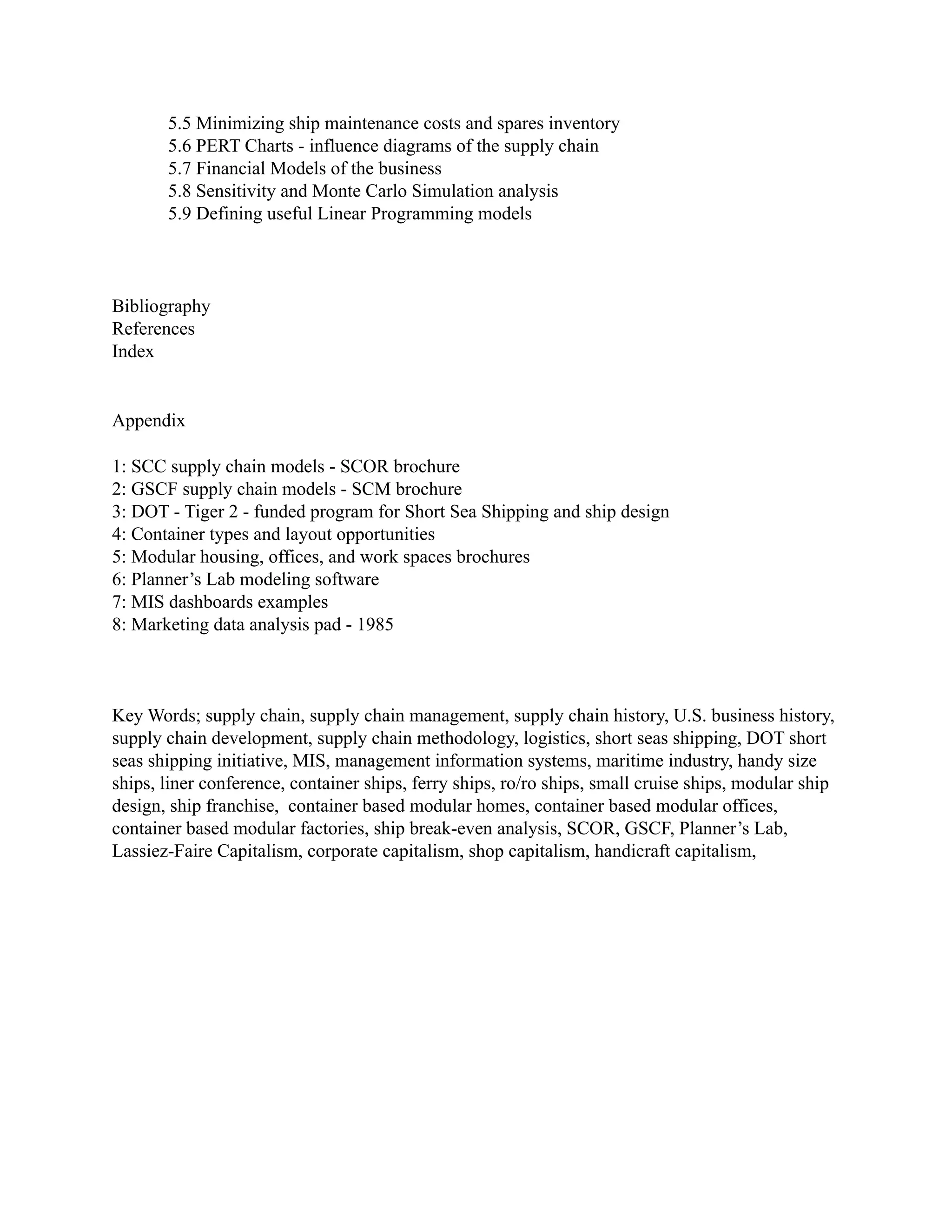 Masters thesis outline - word format | PDF