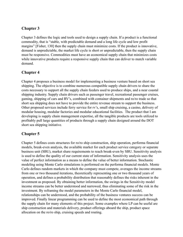 Masters thesis outline - word format | PDF