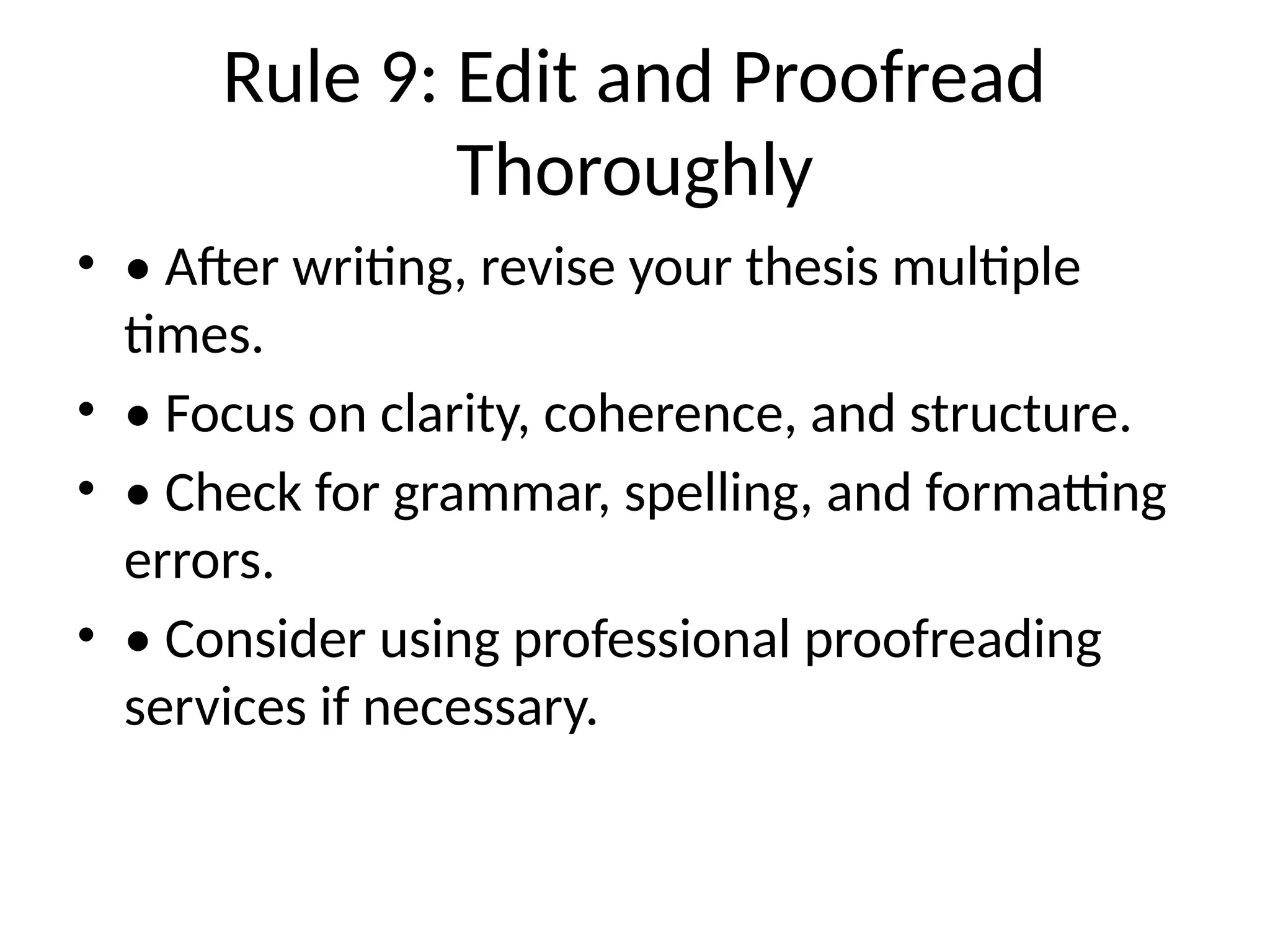 10 Simple Rules for Writing a Master’s Thesis.pptx