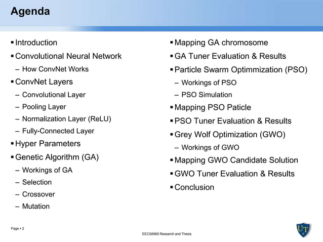 Bio-inspired Algorithms for Evolving the Architecture of Convolutional ...
