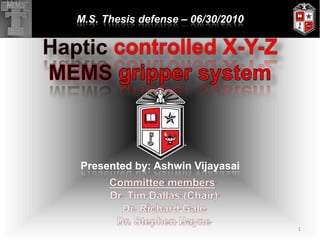 Three axis positioning system | PPT