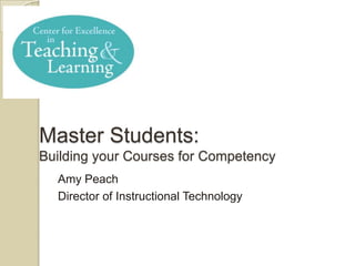 Master students | PPTX | Professional School | Postgraduate Education