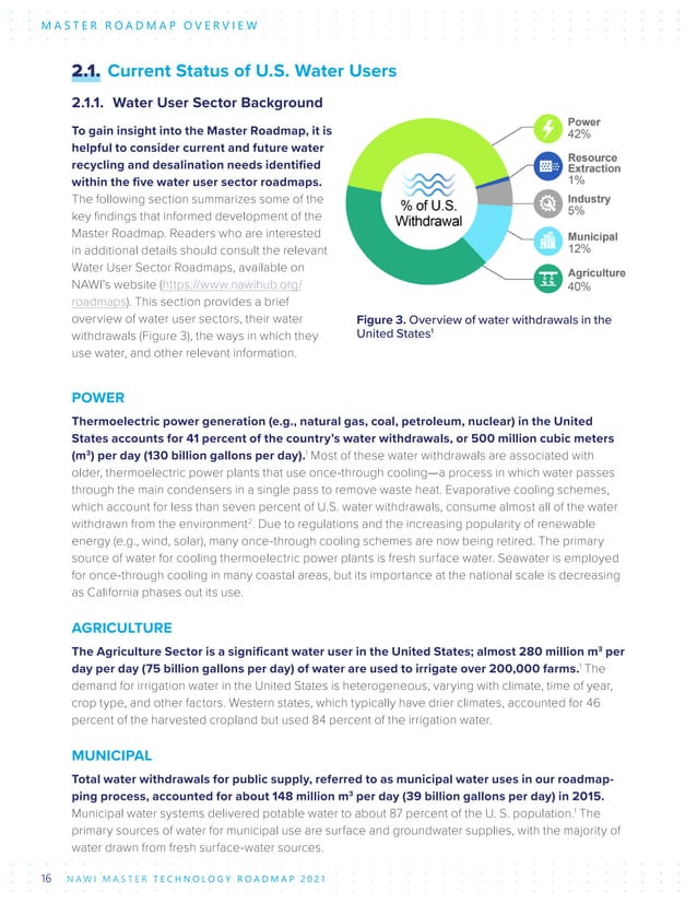 Master Technology Roadmap - Water 2021 | PDF